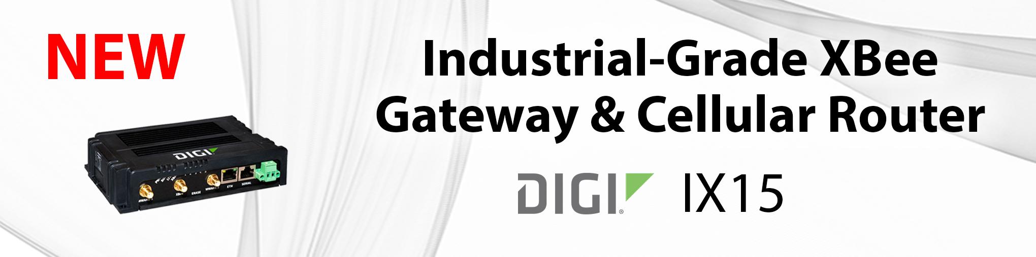 New: Digi IX15 - Solid State Supplies - Gateway & Cellular Router