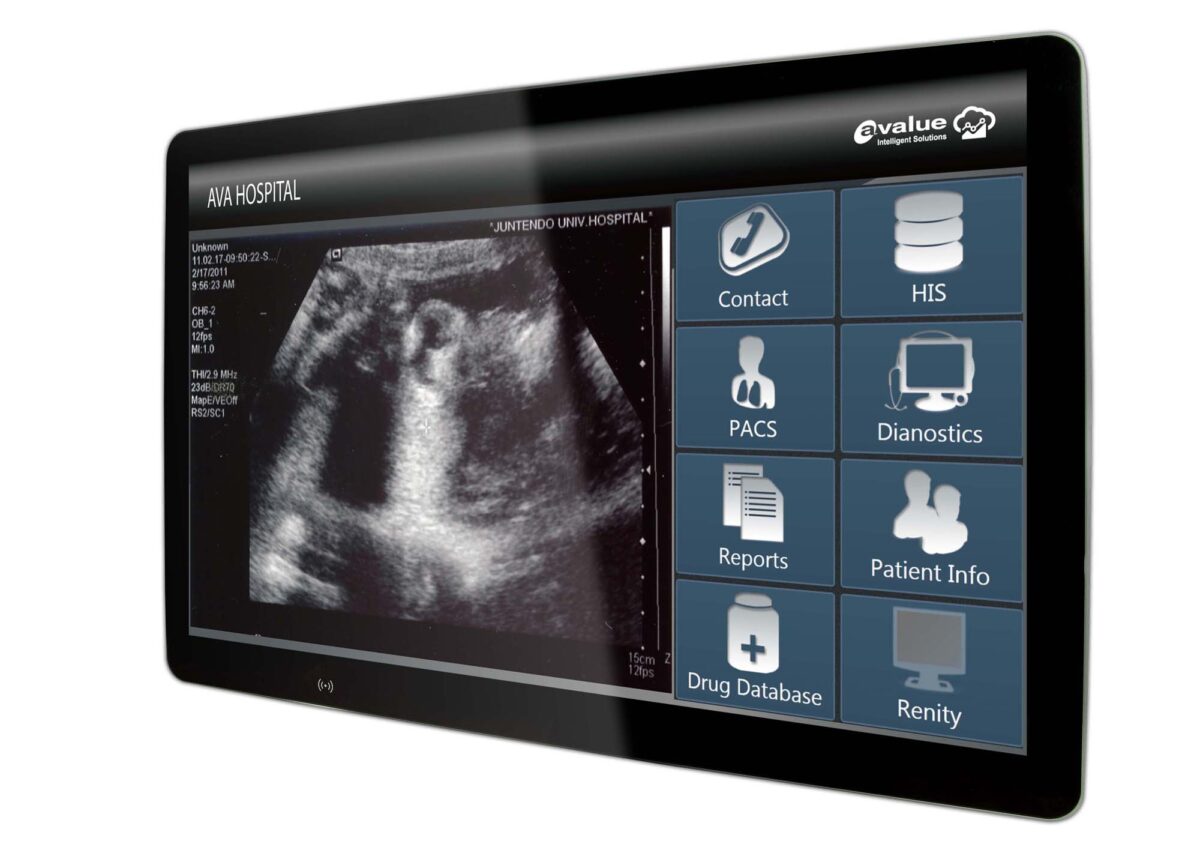 Medical Panel PCs - Solsta DICOM Compliant, IP65 Front