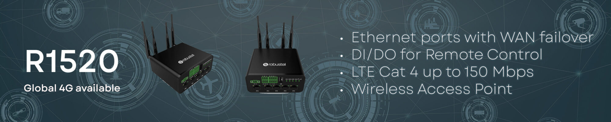 Robustel Industrial 4G Router Range - Solsta UK